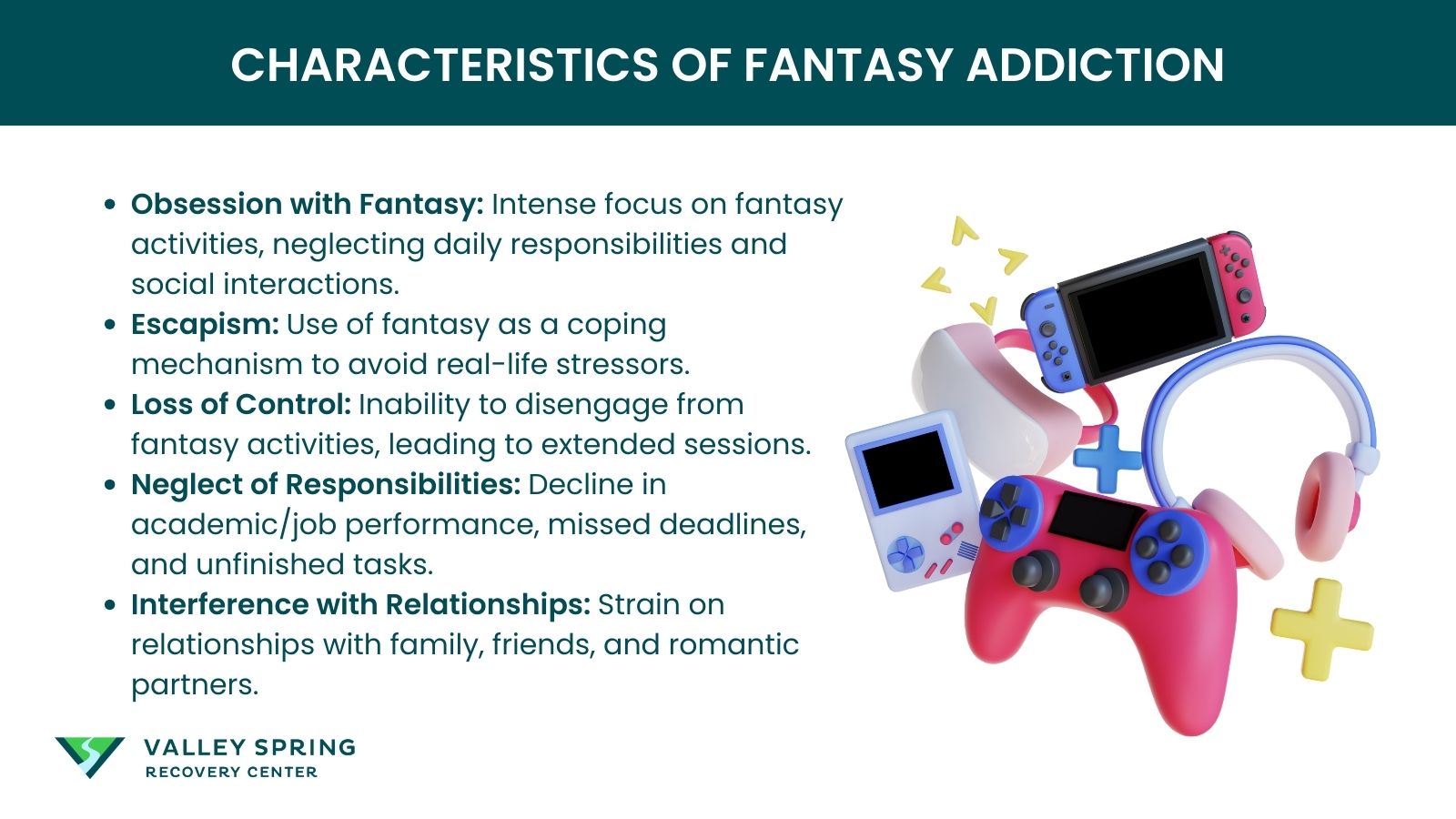 Fantasy Addiction: Types, Effects, Assessment, & Treatment