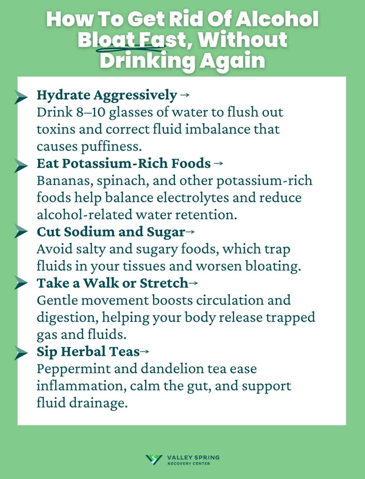 How To Get Rid Of Alcohol Bloat: Fast Relief For A Puffy Face And Belly